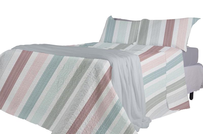 Colcha de Casal Queen Cobre Leito Matelado Ultrassônico - ARTE CAZZA ...