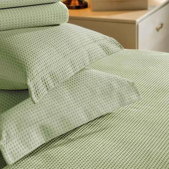 Colcha Piquet Casal Teka Genova Verde 100% Algodão - TEKA TECELAGEM ...