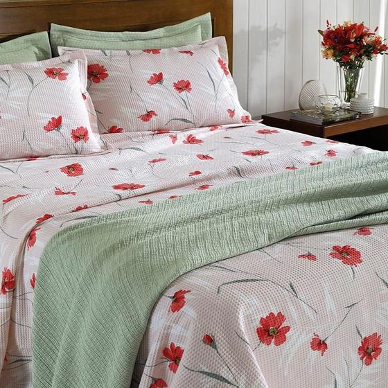 Colcha Solteiro Piquet 100% Algodão Dohler Cores - Dohler Presente Dia ...