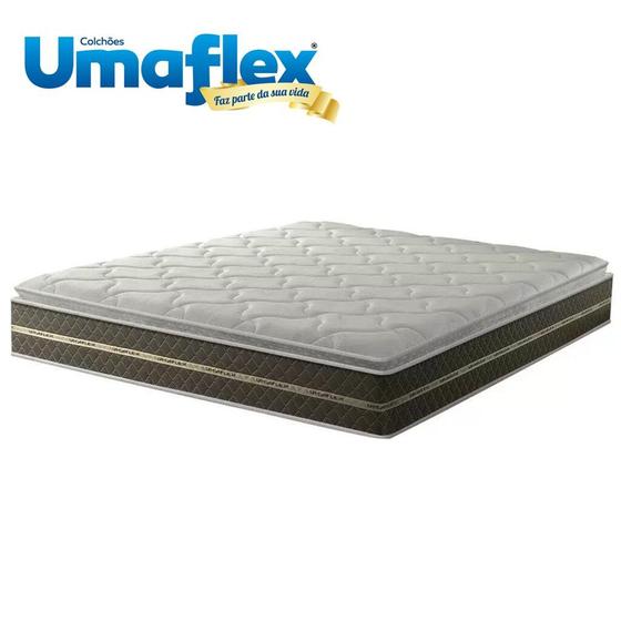 Colchão Casal Umaflex Resistence 1,38 X 1,88 X 0,29 Marrom Escuro - Colchão Casal - Magazine Luiza