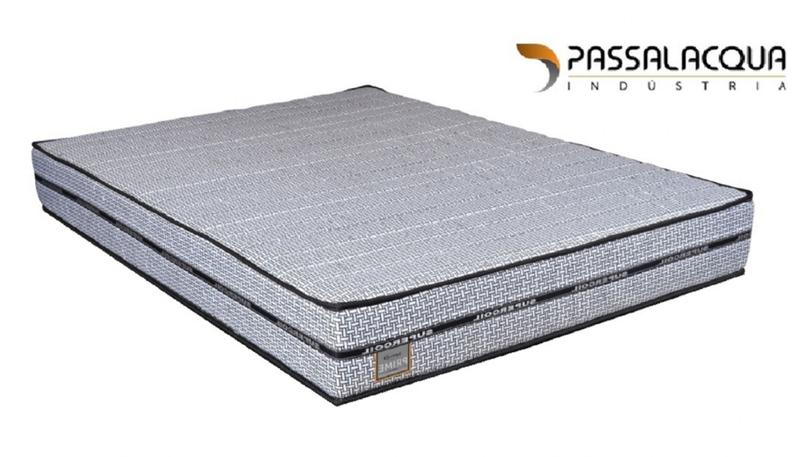 Colchão Espuma D33 Prime PASSALACQUA SUPERCOIL - Solteiro 0,88x1,88 ...