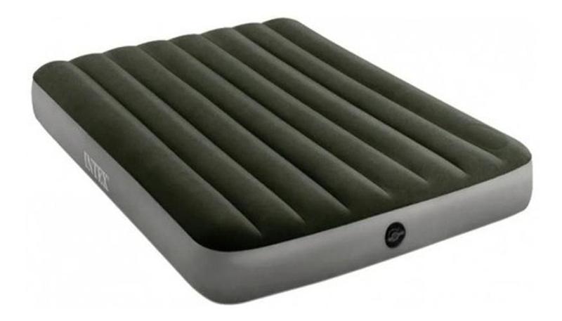 Colchão Inflável Intex Casal Standard Com Bomba De Inflar - Colchão ...