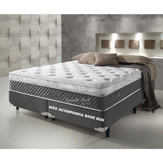 Colchão Queen Size Versatille Fresh Ecoflex 158x198cm - Colchão Queen ...