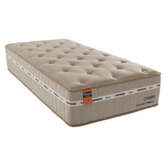 Colchão Solteiro Americano Molas Charm Fortezza 96x203 - Fortezza ...