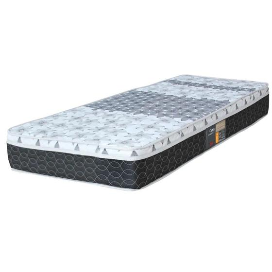 Colchao Solteiro King Castor Mola Class Tecnopedic One Face 96x203x25 ...