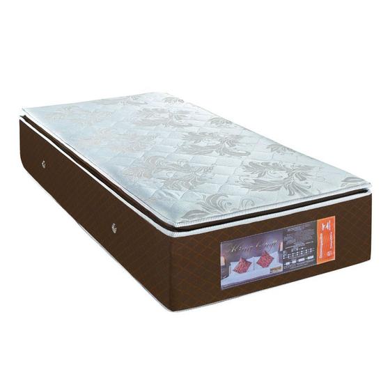 Colchão Solteiro King Soft Marrom 0,88 x 1,88 x 35 - Portalflex ...