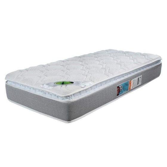 Colchão Solteiro Luckspuma Molas Ensacadas Maxi Life 28X 188X 88 cm ...