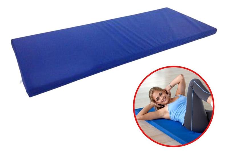 Colchonete De Ginástica E Exercícios Academia 50 X 100 X 3 - Luckspuma ...