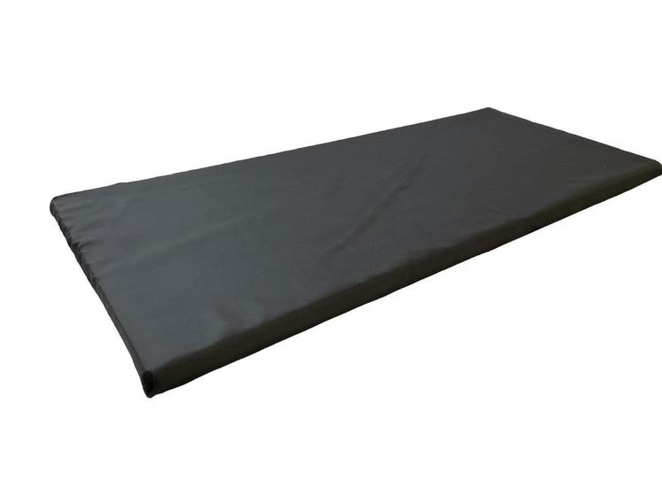 Colchonete Visita Solteiro D10 78X188X6 Em Tecido Liso Preto - Portal ...