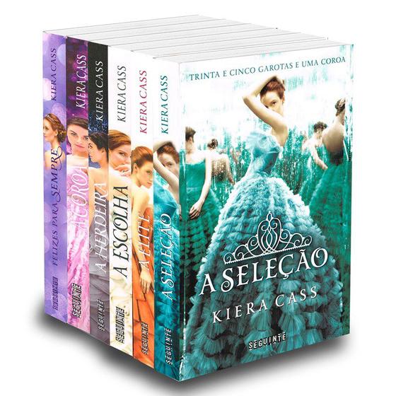 Coleção A Seleção Completa Kiera Cass 6 Livros Livros De Romance