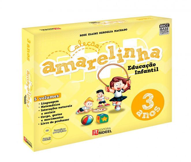 Coleção Amarelinha Educação Infantil - 03 Anos - Bicho Esperto - Livros ...
