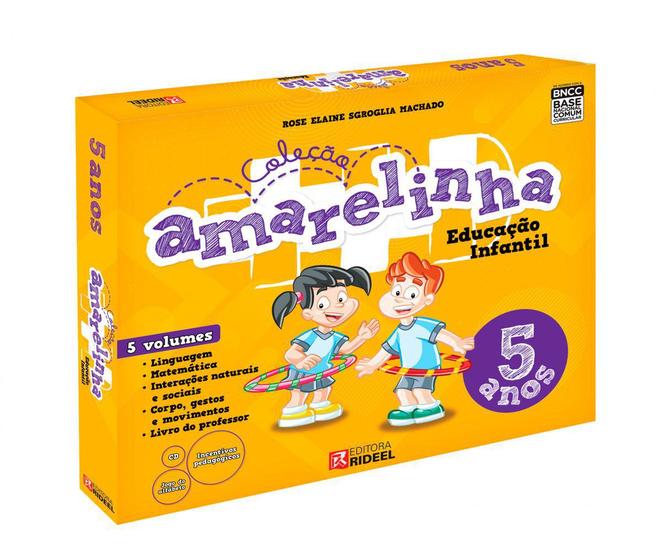 Coleção Amarelinha Educação Infantil - 05 Anos - Bicho Esperto - Livros ...