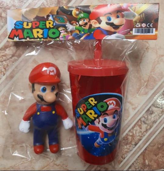 Coleção Copo Shake com Canudo Super Heróis Super Mario - Soberana ...