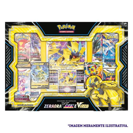 Coleção de Batalha Pokemon Box Premium Vmax V-Astro Deoxys - Copag ...