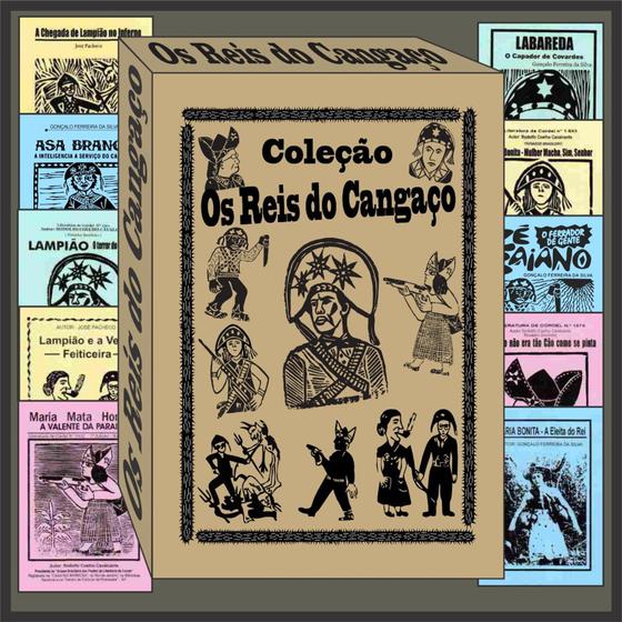 Coleção Os Reis do Cangaço 10 Titulos - Diagonal Cordéis - Livros de ...