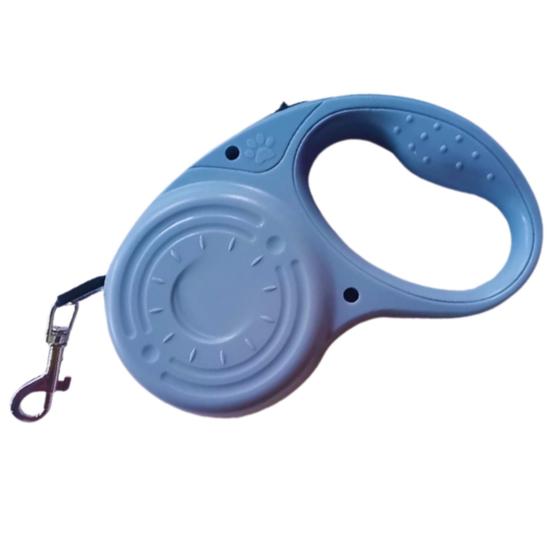 Coleira Guia Retrátil Passeio Pet 5 metros para Cães e Gatos Porte ...