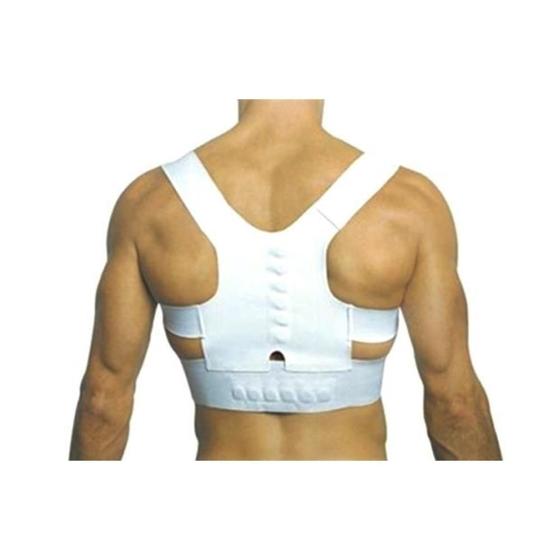 Colete corretor de postura cinta para correcao postural com imas ...