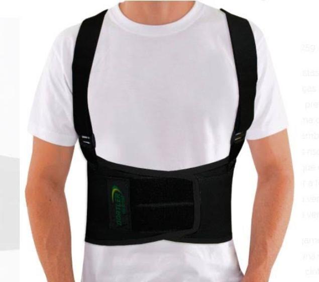 Colete Lombar Abdominal proteção de coluna contra peso desconforto ...