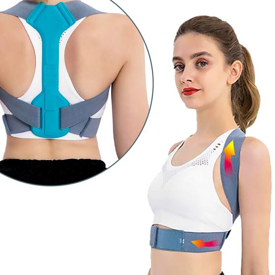 Colete Lombar Postural Tensão Coluna Hérnia Disco Alívio Dor - EDICASA ...