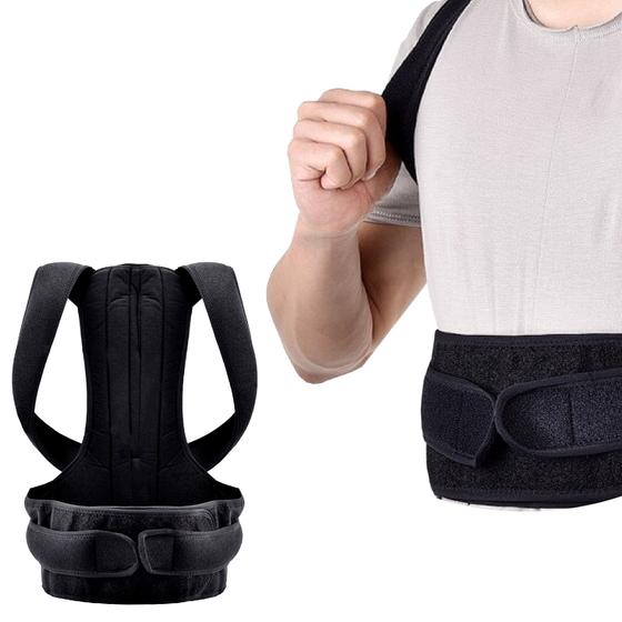 Colete Lombar Postural Tensão Coluna Hérnia Disco Alivio Dor - MM ...