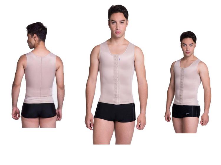 Colete Modelador Pós Cirúrgico Masculino BioBela 1620 - Modelador ...