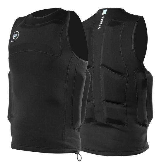 Colete Neoprene 1.5mm C/ Flutuador Impacto Vissla Big Surf Mar Grande ...