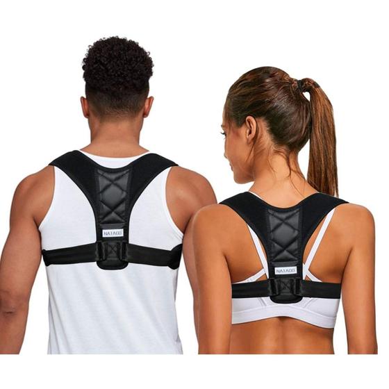 Colete Postura Costas Cinta Corretor Coluna Modela Cervical - Cosmo ...