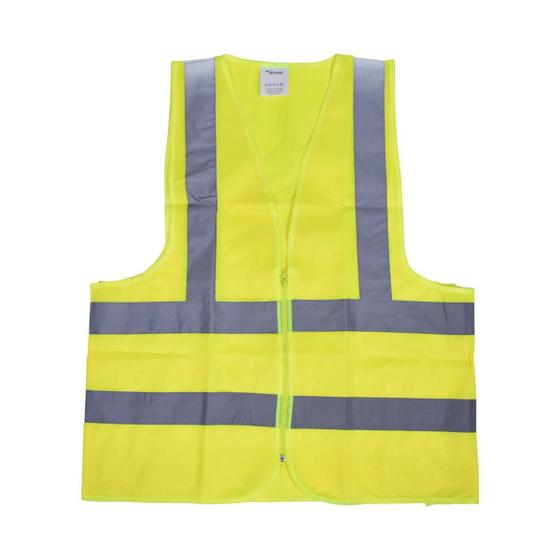 Colete Refletivo Amarelo de Segurança Sem Bolso Classe 2 Tam. Xg ...