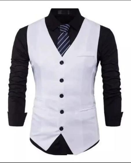 Colete Social de Luxo Slim - RC Ternos - Colete Masculino - Magazine Luiza