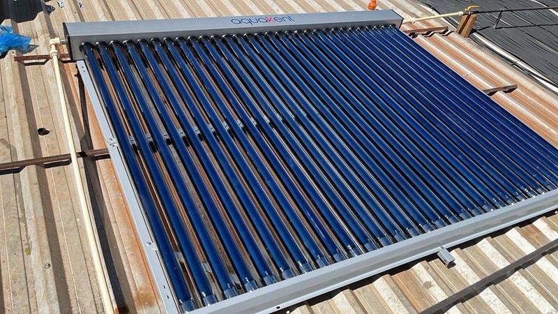Coletor Aquecedor Solar Vácuo 20 Tubos Aquakent - Aquecedor de Água ...