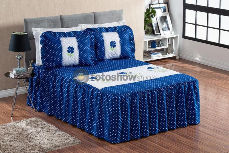 Colha Oxford Anitta cor azul - Cobre-Leito e Colcha - Magazine Luiza