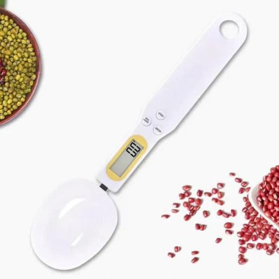 Colher balança dosadora digital medidora precisão nutrição - Online ...
