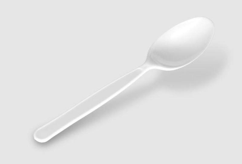 Colher Descartável Branco 50un - GOLDENPLAST - Colher Descartável ...