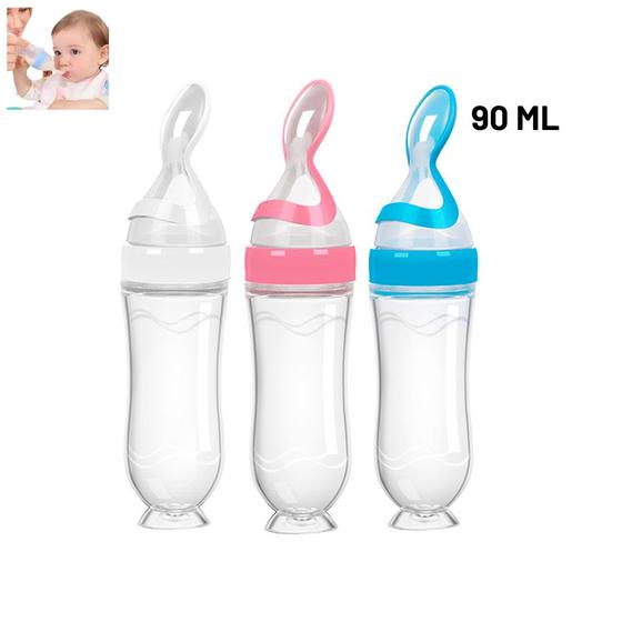 Colher Dosadora Mamadeira Infantil Papinha E Leite Materno Para Bebê ...