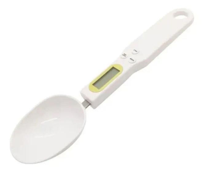 Colher Medidora com Balança Digital Dosadora 0 a 500g - 123 Útil ...