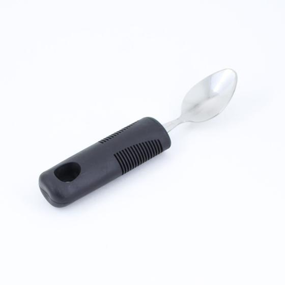 Colher Reta Adaptada Para Destro Com Cabo Emborrachado Longevitech ...