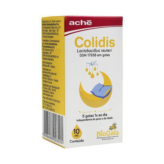 Colidis Gotas Cólicas e Desconfortos Abdominal Bebês - 10ml ...