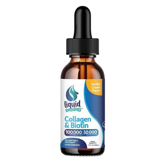 Collagen e Biotin Gotas 30 ml - Liquid Naturals - Colágeno - Magazine Luiza