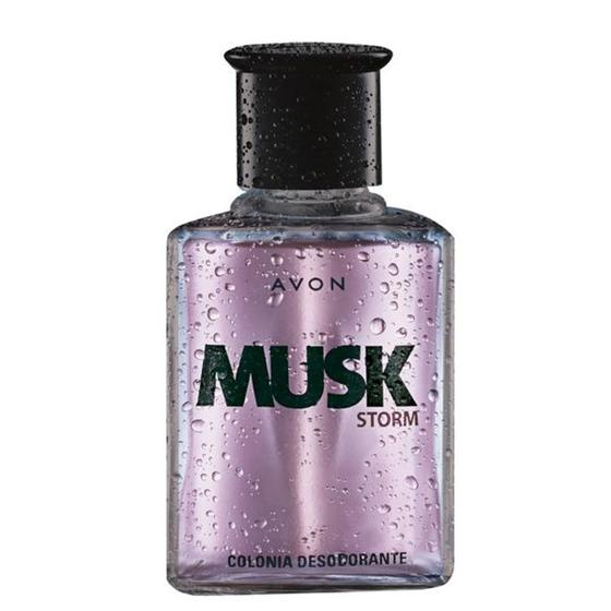 Colônia Desodorante Musk Storm - 90ml - Perfume - Magazine Luiza