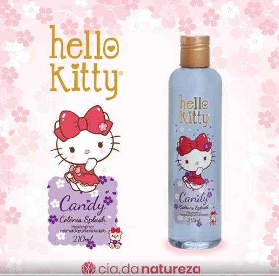 Colonia infantil Hello Kitty Splash de- 210ml - Cia da Natureza - Outros Pet Shop - Magazine Luiza