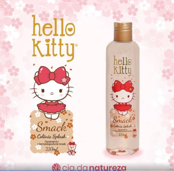 Colonia infantil Hello Kitty Splash de- 210ml - Cia da Natureza - Outros Pet Shop - Magazine Luiza