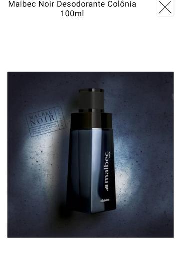 Colonia masculina malbec noir - BOTICÁRIO - Perfume Masculino ...