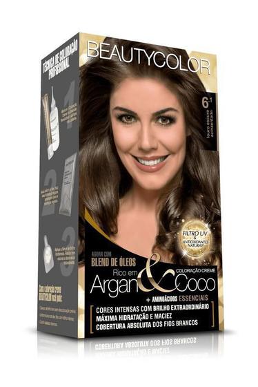Coloração Beautycolor 6.1 Louro Escuro Acinzentado Kit - Tinta de ...
