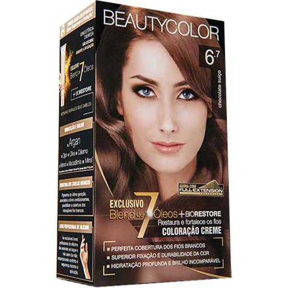 Coloração Beautycolor 6 7 Chocolate Suiço Tinta De Cabelo Magazine
