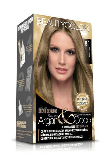 Coloração Beautycolor 8.0 Louro Claro Kit - Tinta de Cabelo - Magazine ...