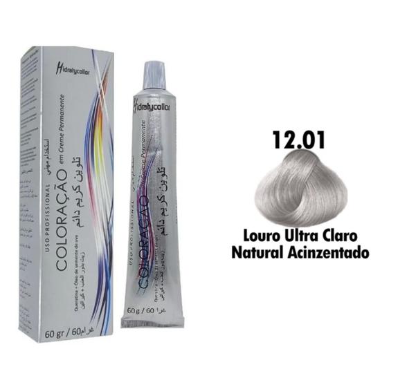 Coloração Cabelos Louros Acinzentado HidratyLife 60g - Mairibel - Tinta ...