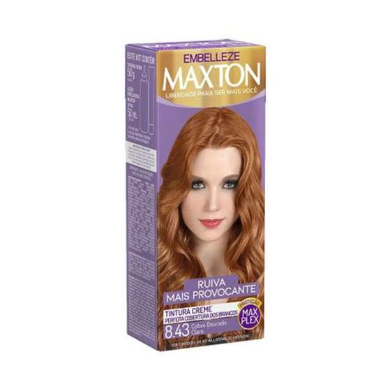 coloração embelleze MAXITON 8.43 - Tinta de Cabelo - Magazine Luiza