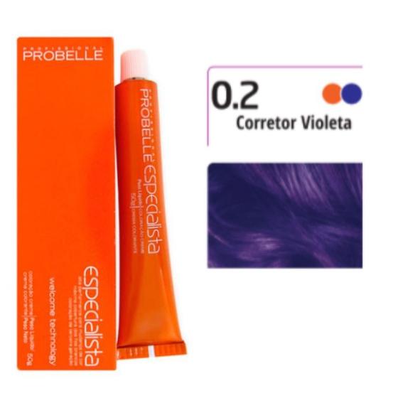 Coloração Especialista 0.2 - Corretor Violeta Probelle - Tinta de ...