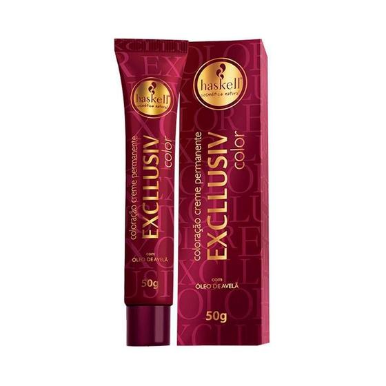 Coloração Haskell 4.0 Castanho Médio - Tinta de Cabelo - Magazine Luiza