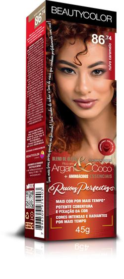 Coloração Individual Beautycolor 86.74 Ruivo Caramelo - Tinta de Cabelo ...